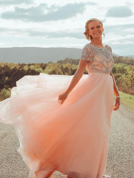 Prom Dress With Sleeves Plus Size